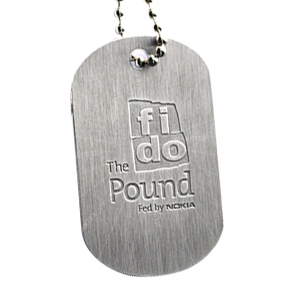 Marktex Company - Embossed debossed dog tag